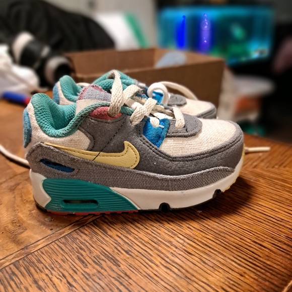 Nike | Shoes | Nike Gray And Blue Sneakers With Modern Silhouette ...